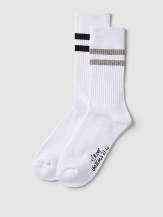 s.Oliver Red Label Socken mit Kontraststreifen im 2er-Pack