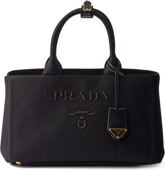 Prada grand sac cabas Jardinière - Noir