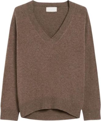 iBlues Gaff Sweater - - Knitwear - Damen - Braun - L