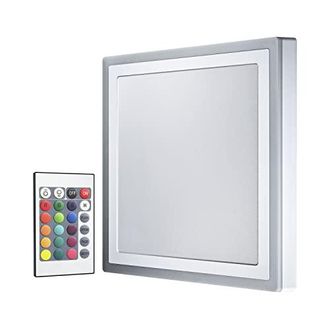 Ledvance Applique - plafonnier LED COLOUR + WHITE | Square | blanc chaud | 400mm | 38W | Aluminium | IP20