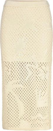Zadig&Voltaire Femme, Jupes, Beige, Taille: 36 FR Soly Colin Skirt