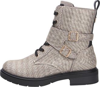Marco Tozzi Flotter Schn&uuml;rstiefel - - Shoes - Damen - Beige - 38 EU