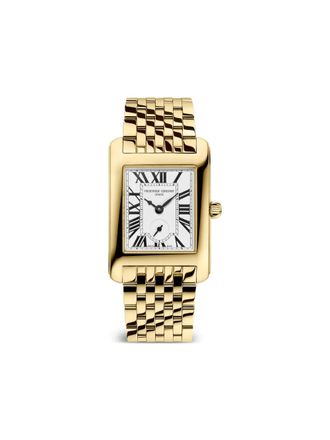 Frederique Constant montre Carr&eacute;e Small Seconds 36 mm - Blanc