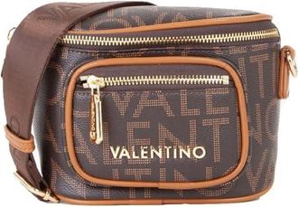 Valentino sac &agrave; &eacute;paule bandouli&egrave;re Regina Re Belt Bag Moro/Naturale marron fonc&eacute;