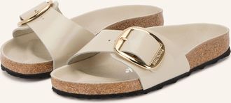 Birkenstock Pantoletten Madrid Big Buckle weiss