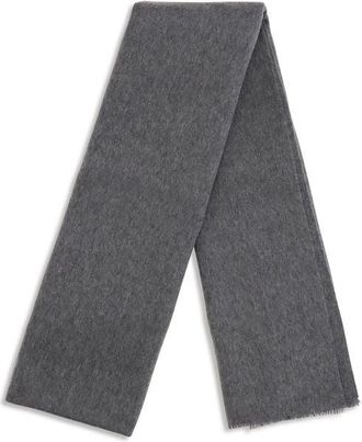Jacquemus Merino Wool Scarf - Gray
