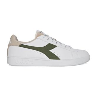 Diadora Wei&szlig;e Low-Top-Casual-Sneaker Unisex - - Shoes - Damen - Wei&szlig; - 47 EU