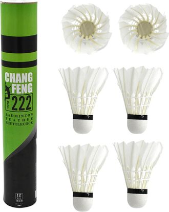 Generic Badminton-Federb&auml;lle - Badminton-Ball-Federb&auml;lle, Feder-Badminton-Federb&auml;lle, Trainingsset, Federb&auml;lle, Hochgeschwindigkeits-Badminton-B&auml;lle, Cockshut