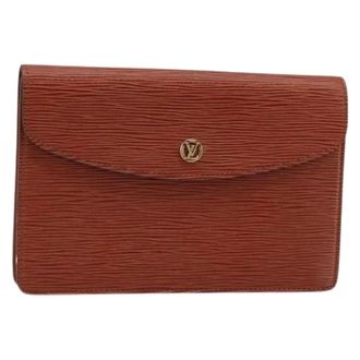 Louis Vuitton Pre-owned Epi Clutch Bag - - Pre-owned - Damen - Braun - ONE SIZE