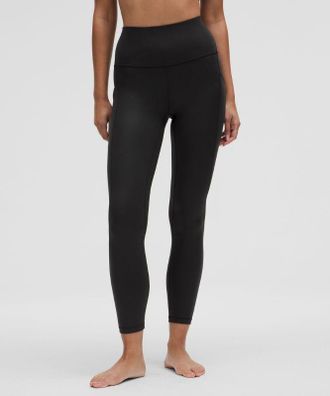 lululemon Legging Align taille haute avec poches Shimmer pour Femmes - 64 cm - Noir - Taille 14