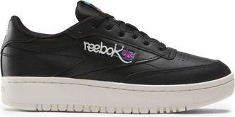 Reebok Damen Club C Double Sneaker,Cblack Chalk Laspin,40.5 EU