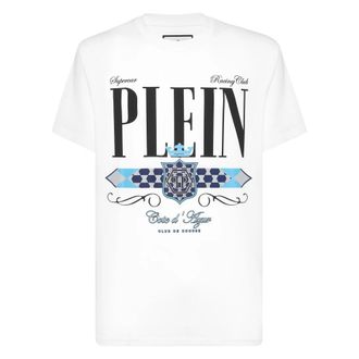 Philipp Plein T-Shirt Rundhals - - Tops - Herren - Wei&szlig; - 2XL
