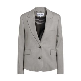 Loewe Giacca Monopetto - - Jackets - Damen - Grau - XS