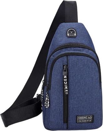 Generico Acunny Sac &agrave; dos, sac &agrave; bandouli&egrave;re de voyage | Sac &agrave; bandouli&egrave;re unique en tissu Oxford respirant - Porte-monnaie de grande capacit&eacute;, sac de poitrine