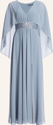 Swing Swing Abendkleid Mit Pailletten blau