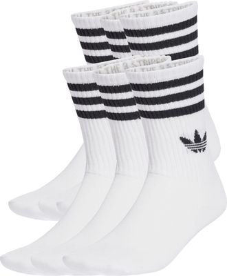 adidas Socken 3-Stripes Crew 6 Pairs