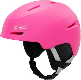 Giro Spur Helm f&uuml;r Junge Fahrer, Technologien der Erwachsenenhelme, verstellbare Passform, Bel&uuml;ftung f&uuml;r Schnee-Abenteuer, Farbe: Pink, Gr&ouml;&szlig;e: YS