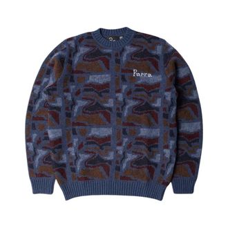 by Parra Round-Neck Strickwaren - - Knitwear - Herren - Mehrfarbig - L