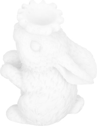 BESPORTBLE FONDOTIN Kristallkugel Aufbewahrungsst&auml;nder mit Resin Hasenfigur Dekorative Kugel Halterung Glatte Oberfl&auml;che Kunstvolles Design als Geschenk und Wohn