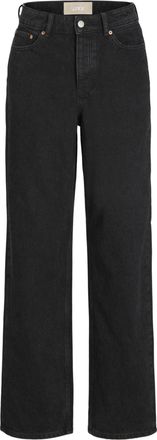 Jack & Jones Jack & Jones Damen Jjxseville Loose Mw Nr5004 Noos Jeans, Black Denim, 28W / 32L