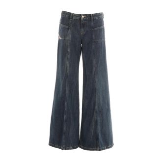 Diesel Femme, Jeans, Bleu, Taille: W26 D-Akii Wide Jeans