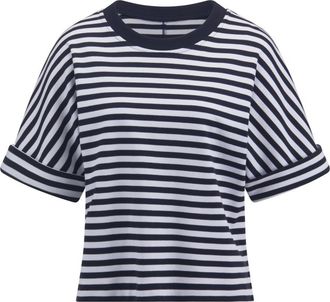 Efixelle Rundhals-Shirt Efixelle blau