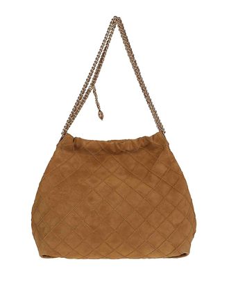 Tory Burch Sac Port&eacute; &Eacute;paule - Marron
