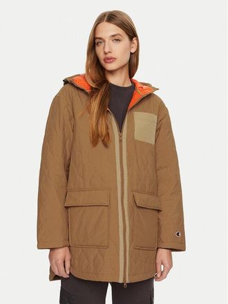 Champion Daunenjacke 117573 Beige Custom Fit