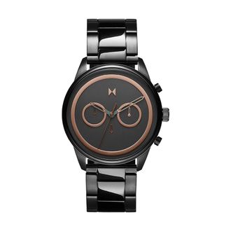 MVMT Chronograph Powerlane Edelstahl Uhr - - Accessories - Herren - Schwarzk - ONE SIZE