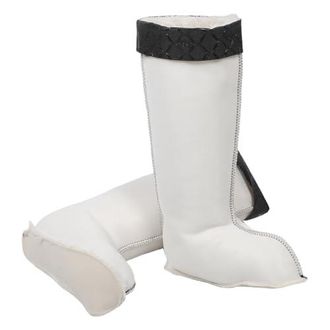 BESTONZON Doublures Isolantes Amovibles pour Bottes de Pluie Homme Chaussettes DHiver Imperm&eacute;ables 45 CM en Peluche Longue Semelles Int&eacute;rieures Chaudes pour Cha