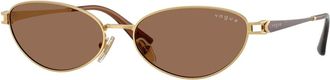 Vogue Eyewear Vogue - Lunettes de soleil Vo4369S - Femme - Accessoires - Jaune - Taille: 56 MM