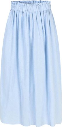 Lollys Laundry Jupe longue Islall - Femme - Jupes - Bleu - Taille: 42 FR