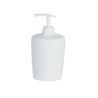 Spirella Lemon Opaque Seifenspender, Polypropylen, 16 x 8,2 cm (HxB), wei&szlig;