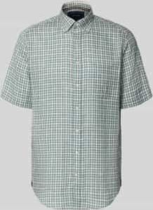 Christian Berg Regular Fit Freizeithemd aus Leinen