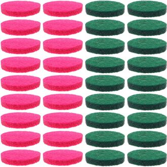 Valiclud 400st&uuml;cke Runde Aromapads f&uuml;r Diffusoren Nachf&uuml;llpads aus Cellucotton Kompatibel Diffusoranh&auml;ngern f&uuml;r Halsketten Auto-l&uuml;ftungsschlitze und Tragbare D