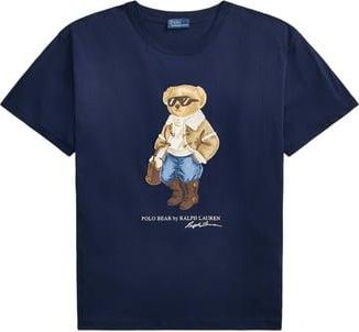 Polo Ralph Lauren Tee-shirt droit imprim&eacute; en coton