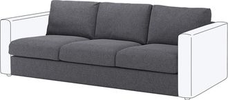 IKEA VIMLE Sitzelement 3