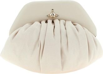 Vivienne Westwood Femme, Sacs, Beige, Taille: ONE Size Brooke Clutch