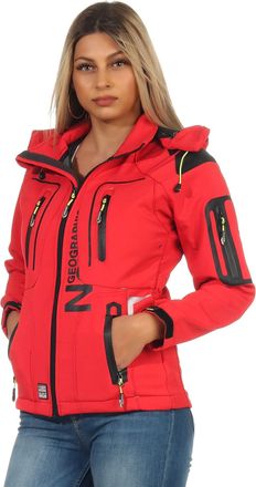 Geographical Norway Damen Softshell Jacke G-TANSY - CORAL - S/1