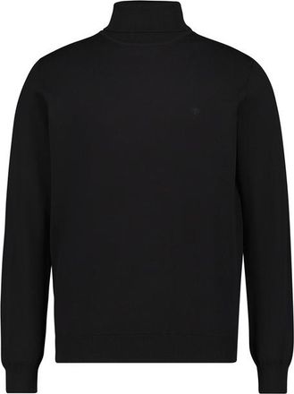 Fynch-Hatton Fynch-Hatton Herren Pullover schwarz Baumwolle unifarben