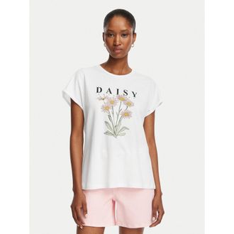 Only T-Shirt Jany 15372108 Wei&szlig; Regular Fit