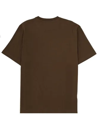 Paul Smith Logo Organic Cotton T-Shirt - Brown