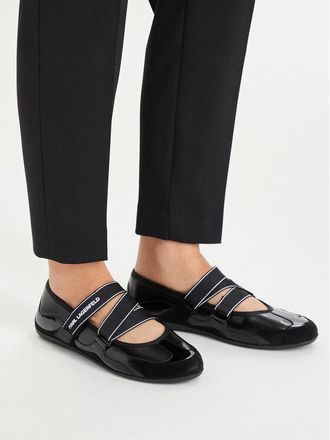 Karl Lagerfeld Ballerinas Altia KL66101 Schwarz