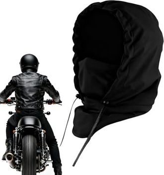 Generic Bonnet dhiver à capuche - Coupe-vent en polaire thermique pour le ski, léquitation, la randonnée, les sports de plein air avec un confort respirant, é