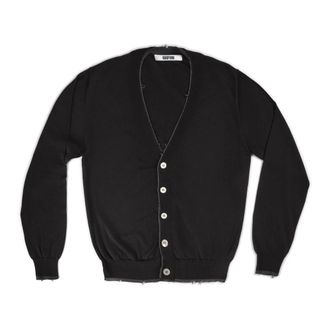 Mauro Grifoni Stilvolle Cardigan Sweatshirts & Hoodies - - Knitwear - Herren - Schwarzk - 2XL