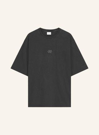Filling Pieces T-Shirt Boxy Embroidered grau