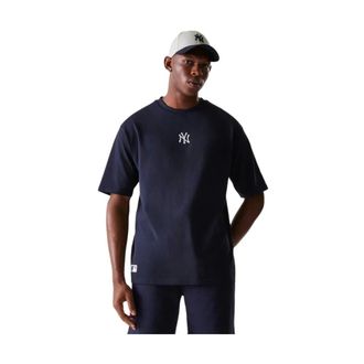 New Era Homme, Tops, Bleu, Taille: M T-shirt oversize MLB League Essential