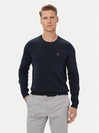 Aeronautica Aeronautica Militare Pullover 262MA1631UL00506 Dunkelblau Regular Fit