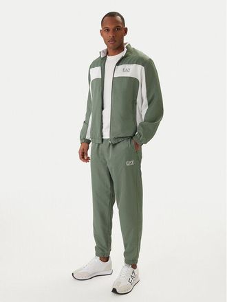 Emporio Armani Jogginganzug 7M001530 AF16072 Gr&uuml;n Regular Fit