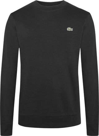 Lacoste Sweatshirt in Fleece-Qualit&auml;t mit Krokodil-Aufn&auml;her, Classic Fit in